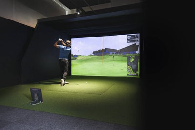 Golf Simulator Glasgow, The Lodge In The Lane, Eaglesham | Birdie Bar